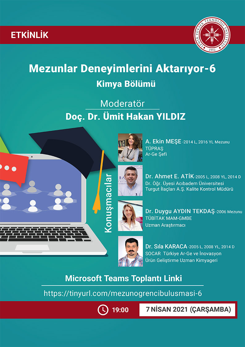 İYTE Mezunları Deneyimlerini Aktarıyor - 6 - İzmir Yüksek Teknoloji ...